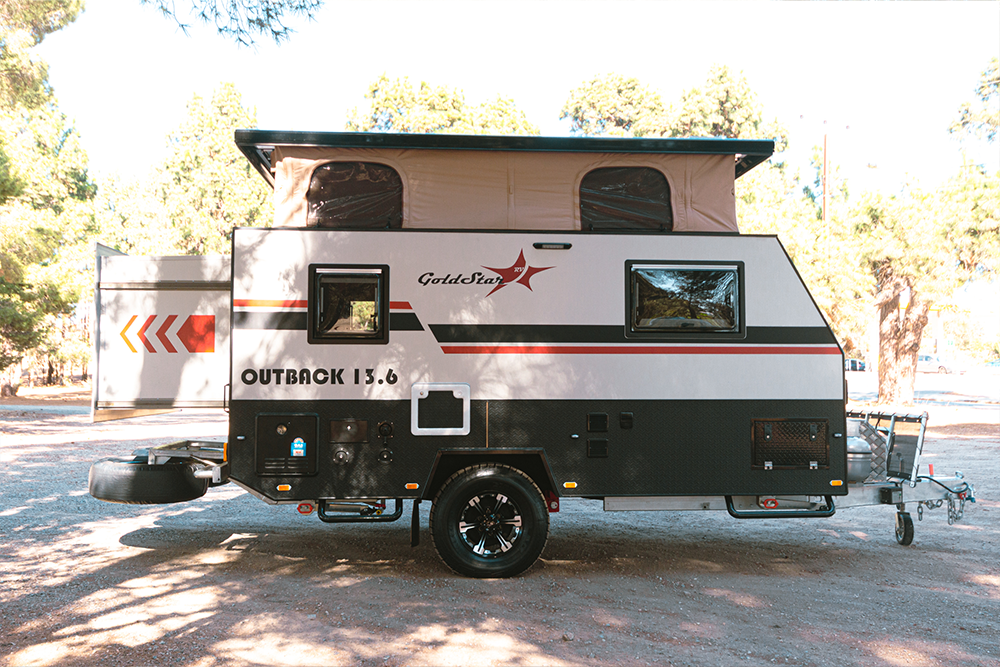 13FT Hybrid Caravan | Compact, Durable & Adventure-Ready